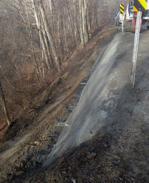Enhance Slope Stability with Launched Horizontal Drains