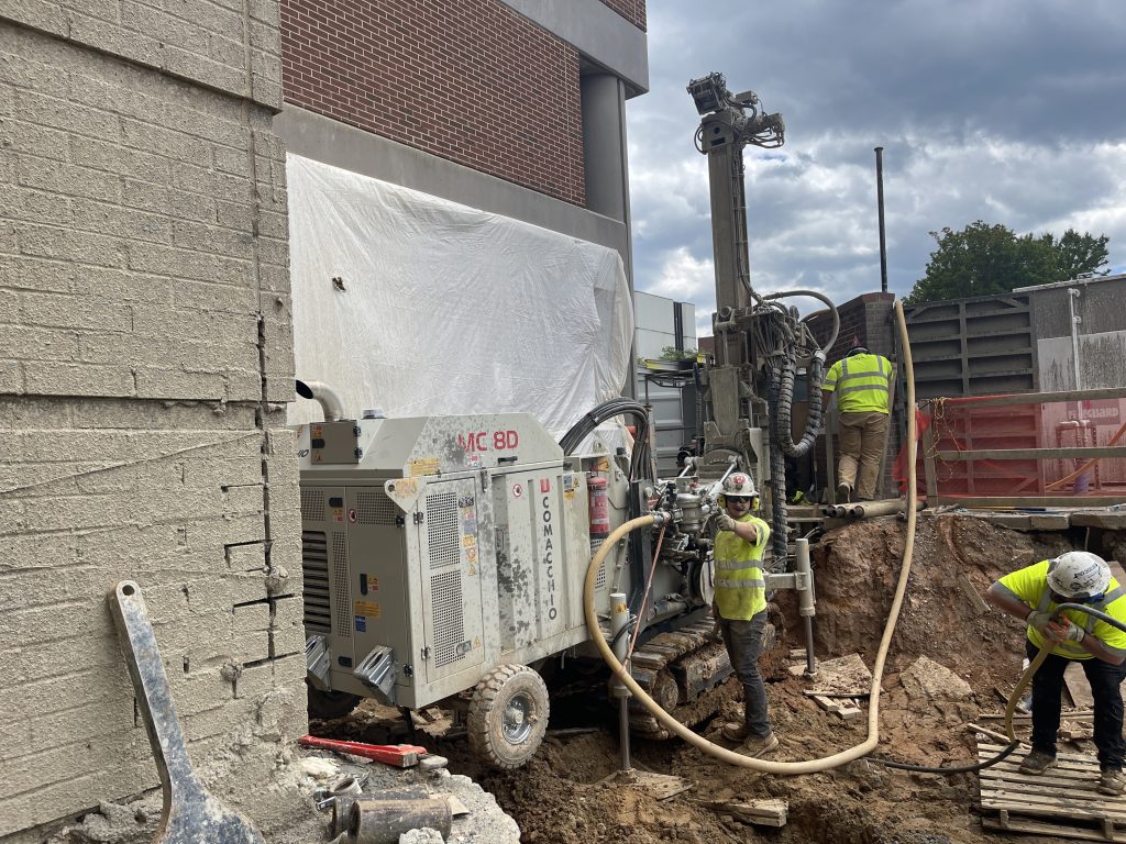Precision Foundation Strengthening with Micropiles