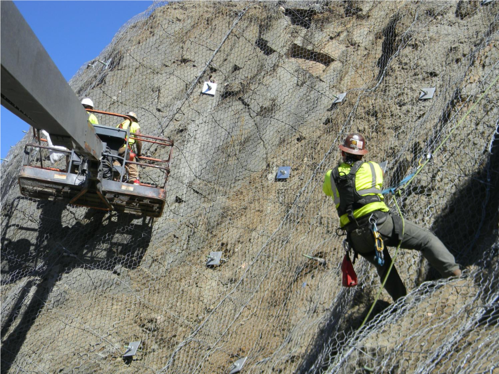 Customized Pinned Mesh Applications for the Ultimate Geotechnical Stability