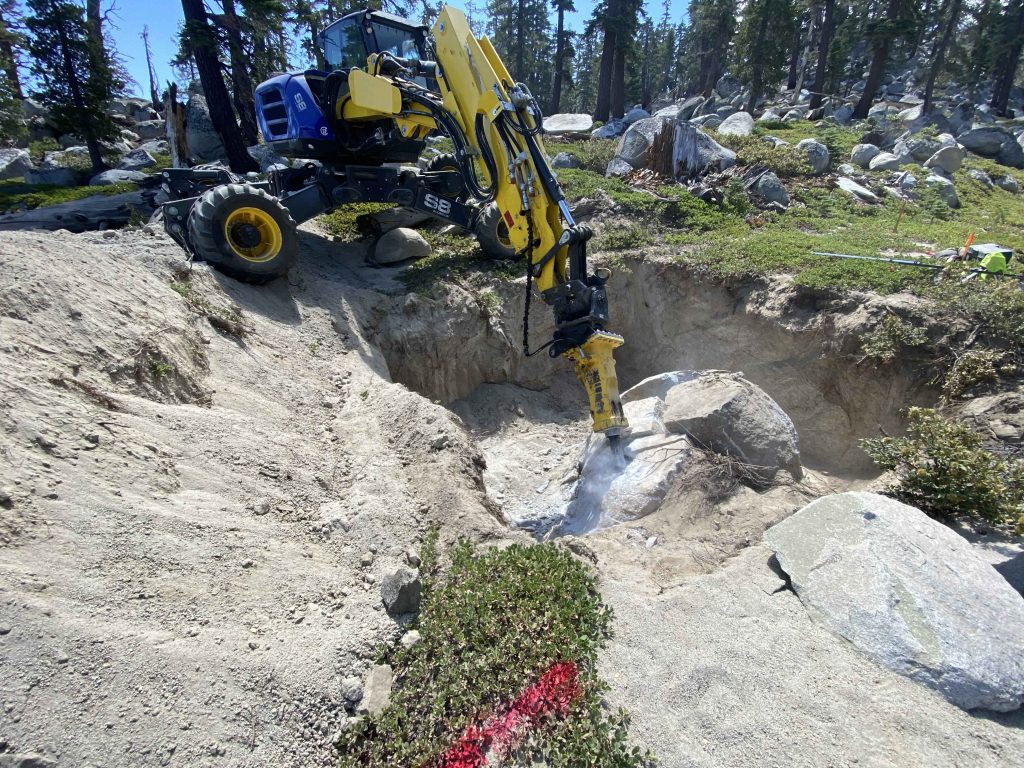 Boulder Breaking Services for Safe and Secure Environments