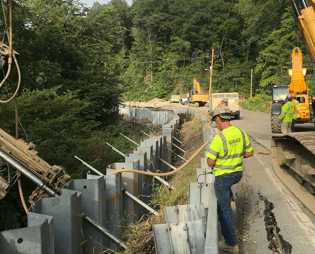 Tiebacks Enhancing Structural Stability