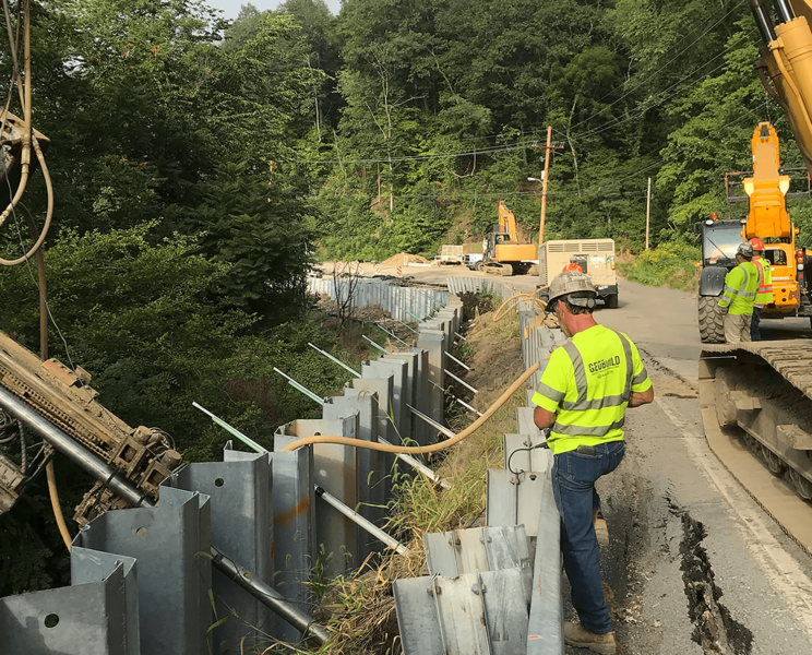 Tiebacks Enhancing Structural Stability