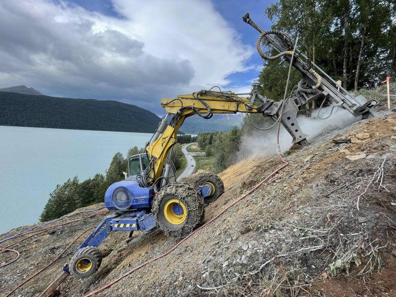 Spider Excavator Drilling Solutions for Difficult Terrains