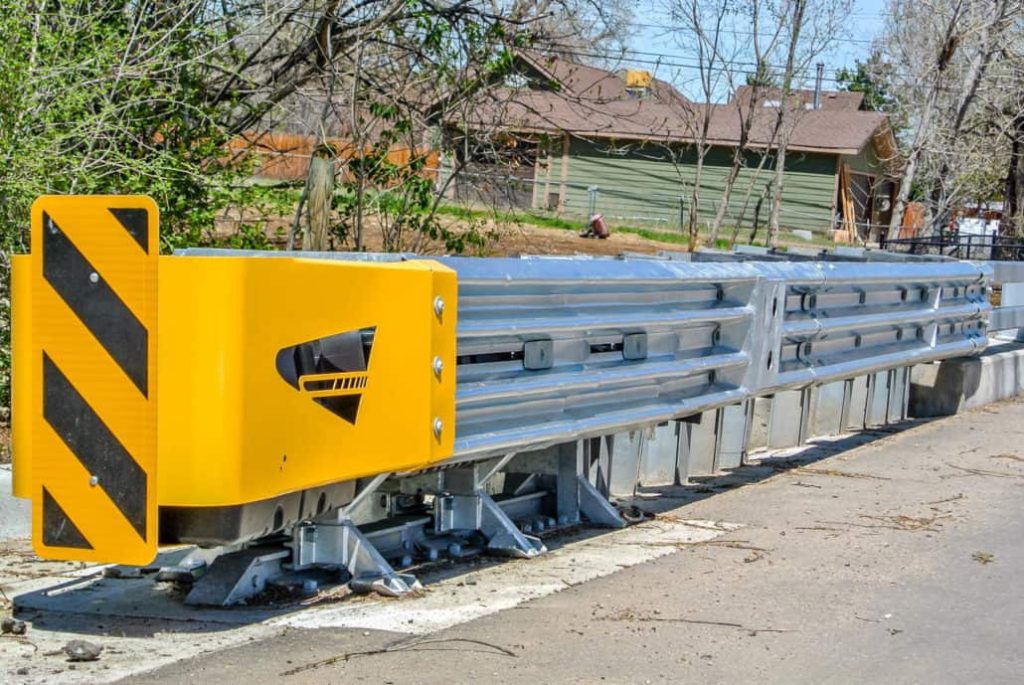 Tubular Thrie Beam Bridge Rail