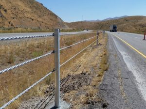 High Tension Cable Barrier - RoadGuard