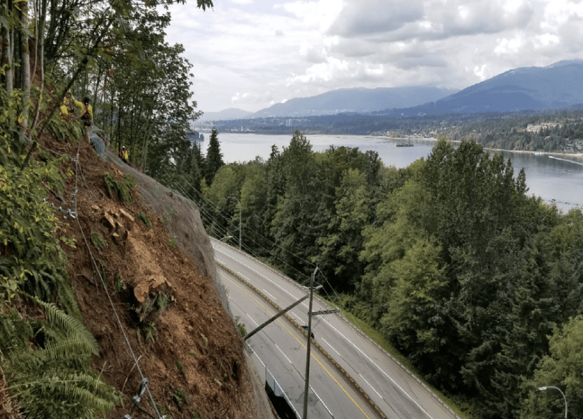Draped Steel Mesh Replacement - Rock Barrier | GSI