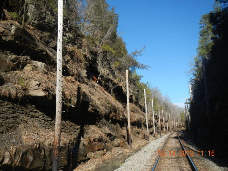 Rock Scaling - Railway Portal Rockfall Mitigation