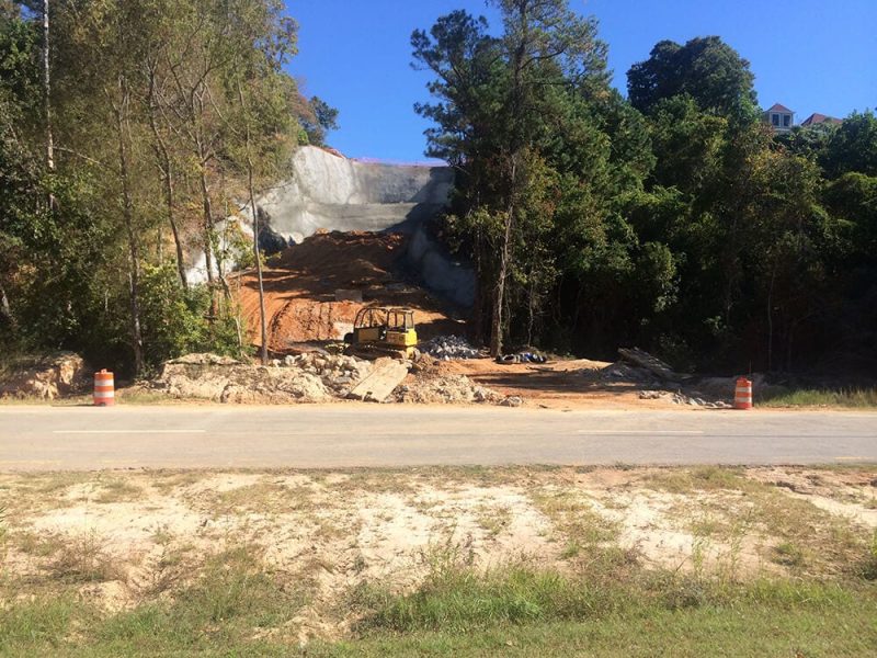 Shotcrete Wall - Bluff Stabilization | GeoStabilization