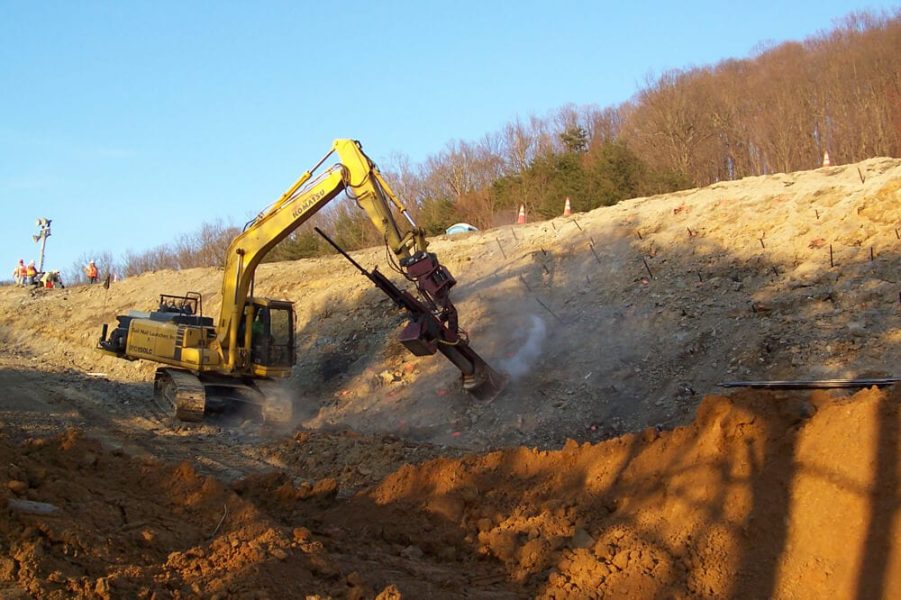 Excavation Shoring - Roadside Repair & Slope Stabilization