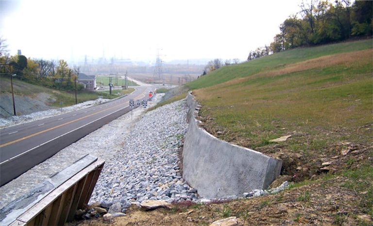 Slope Stabilization - Mechanical Buttress and Tiebacks