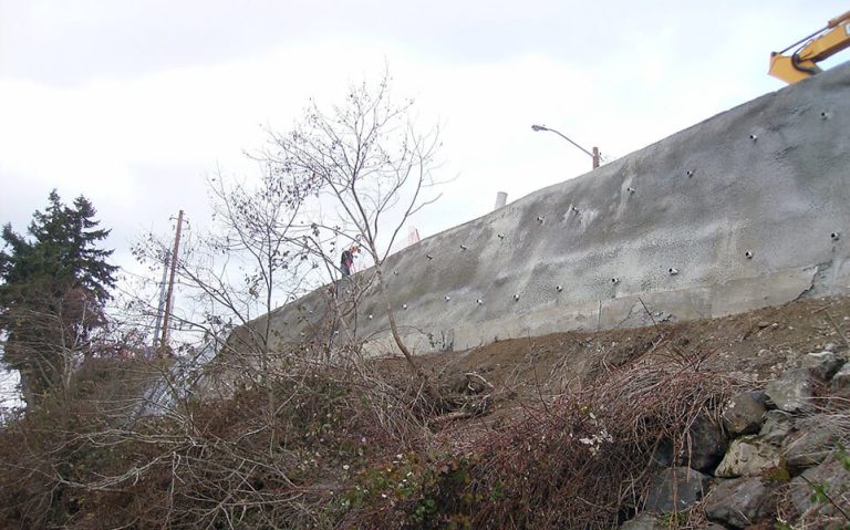 Soil Nail - Bluff Stabilization | GeoStabilization Intl.