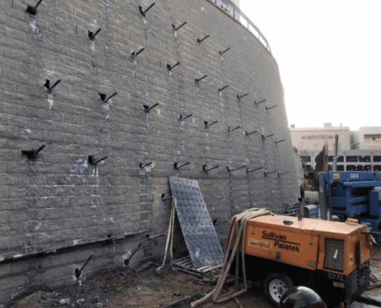 Phipps Tower Plaza MSE Wall Stabilization | GeoStabilization