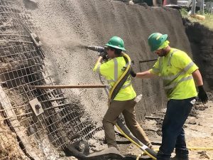 Soil Nailing - Soil Nail Wall Contractors | GeoStabilization