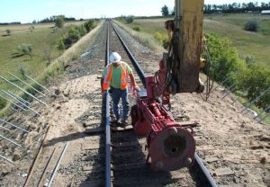 Railroad Track - Rail Spur Stabilization | GeoStabilization