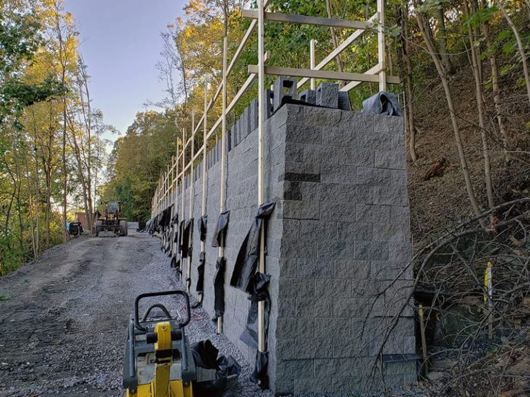 Rockfall Barriers - Catchment Areas | GeoStabilization Intl.