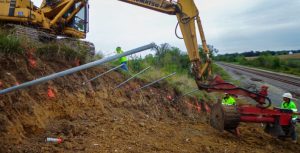 Soil Nail Launcher™ - Soil Nailing Tool | GeoStabilization