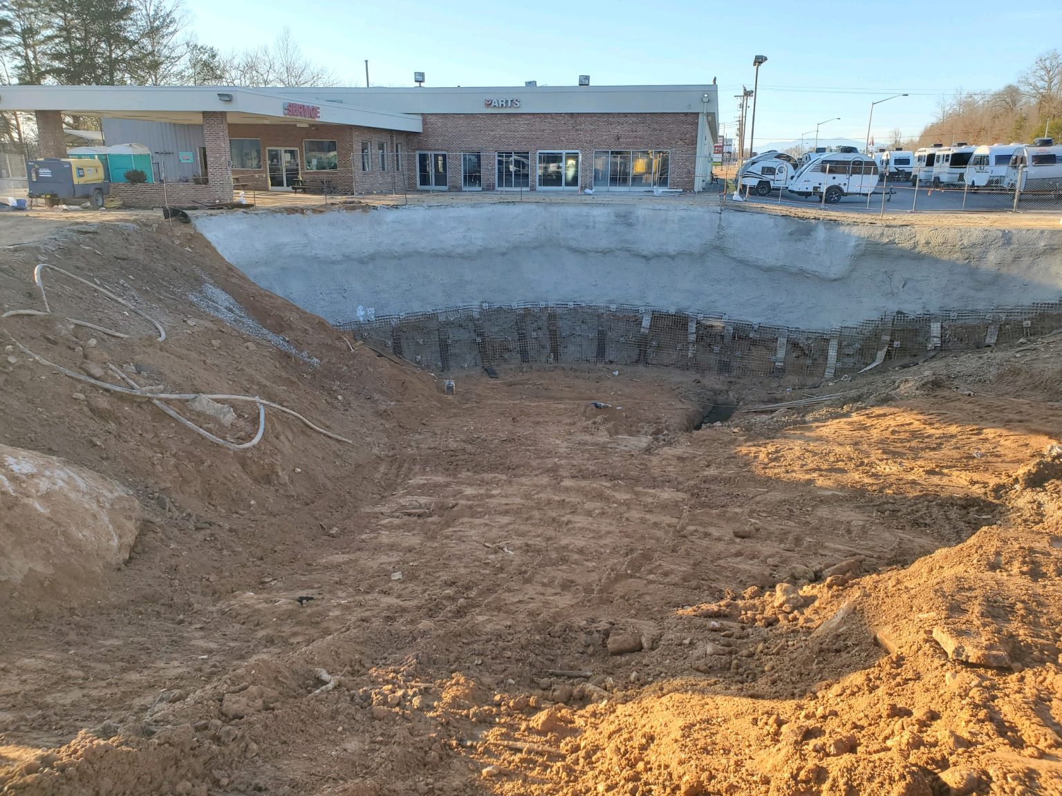 Temporary Shoring - Geostabilization International