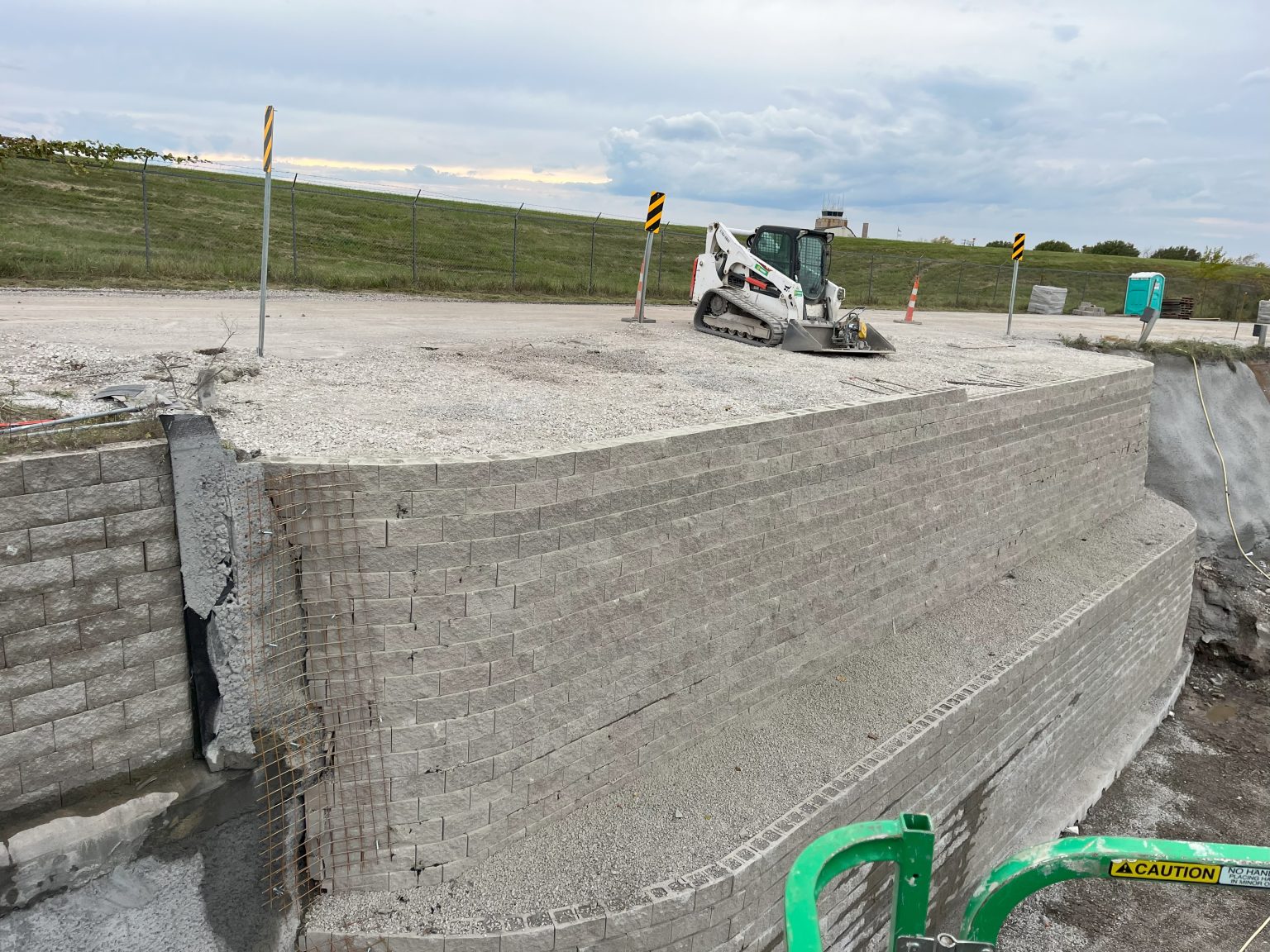 Geosynthetically Confined Soil Walls