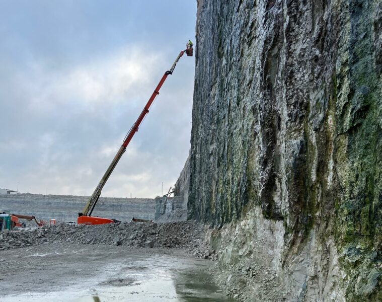Rockfall Scaling - Geostabilization International