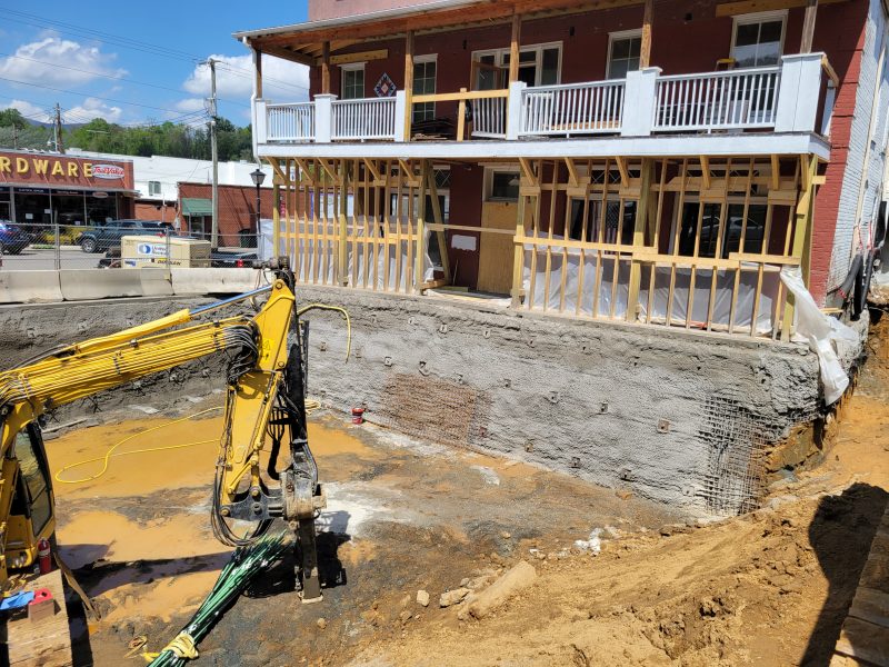 Temporary Shoring - Geostabilization International