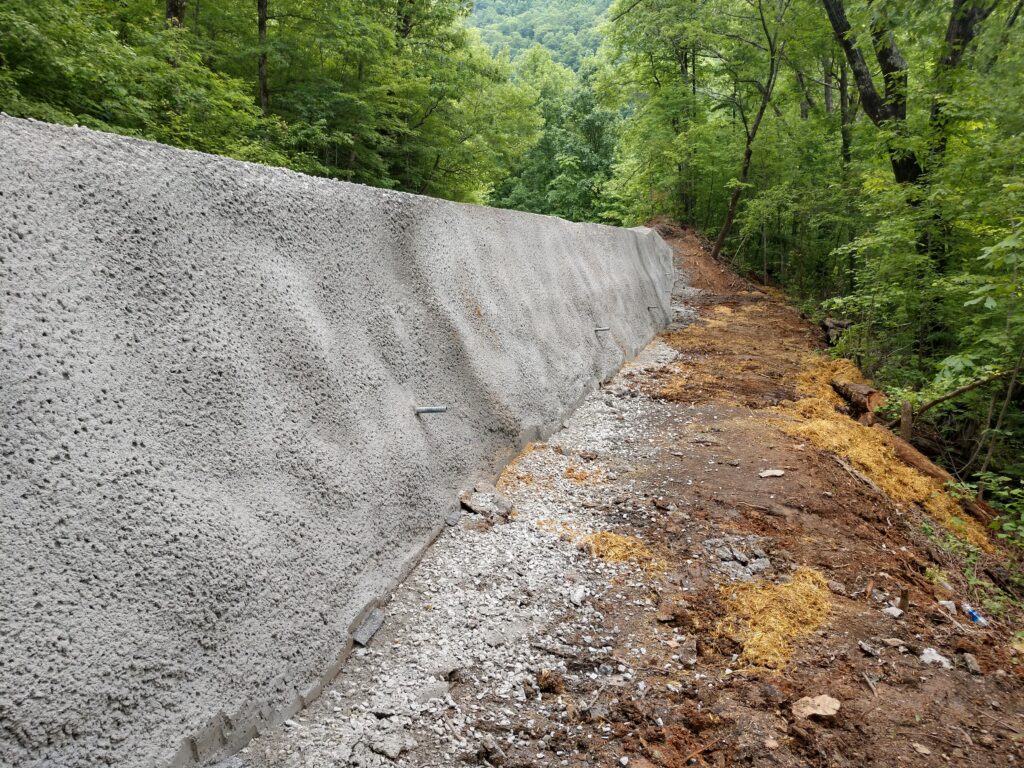 Aesthetic Solutions for Shotcrete Walls