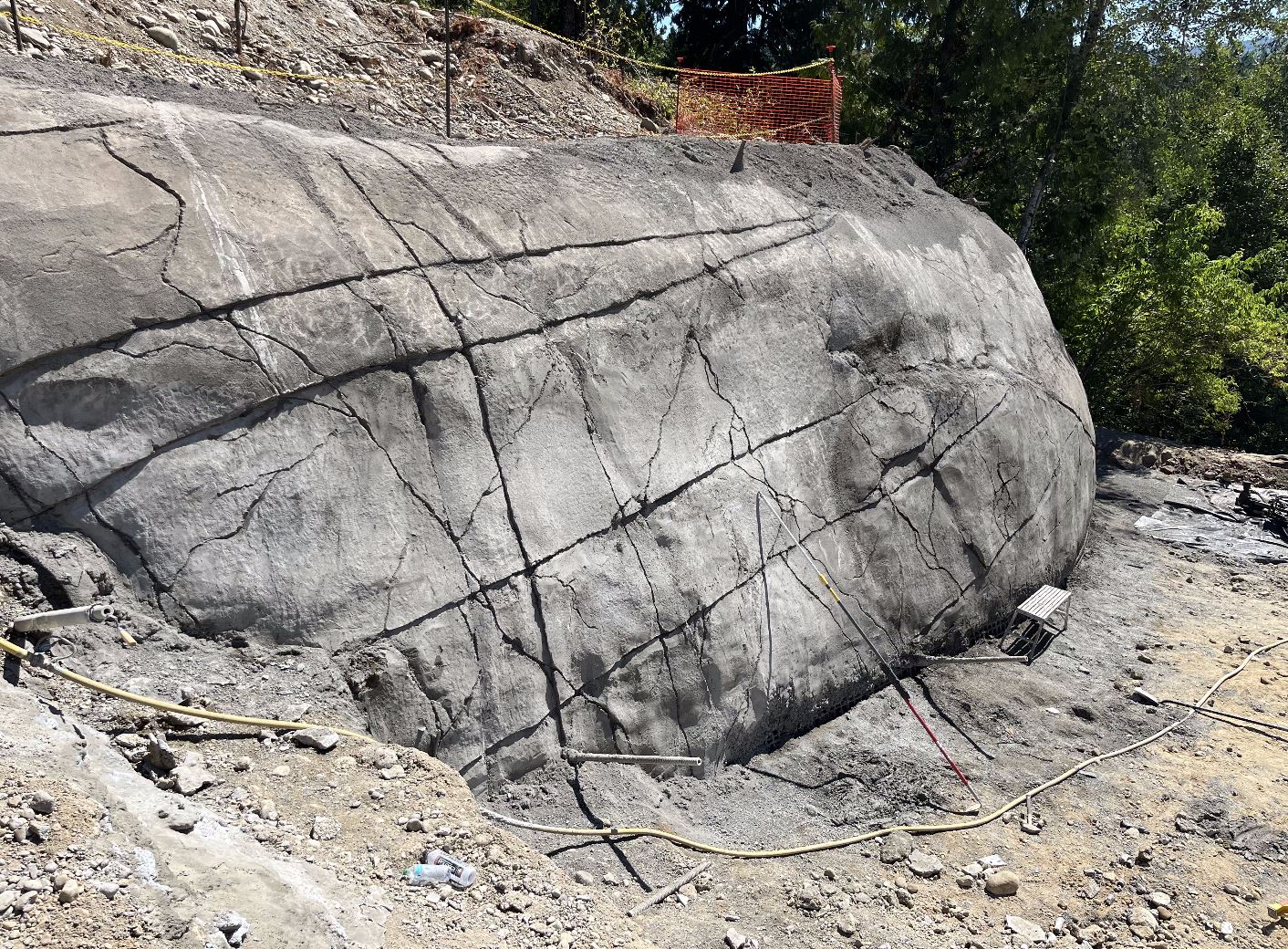 Eatonville Landfill Soil Nail Wall - Geostabilization International