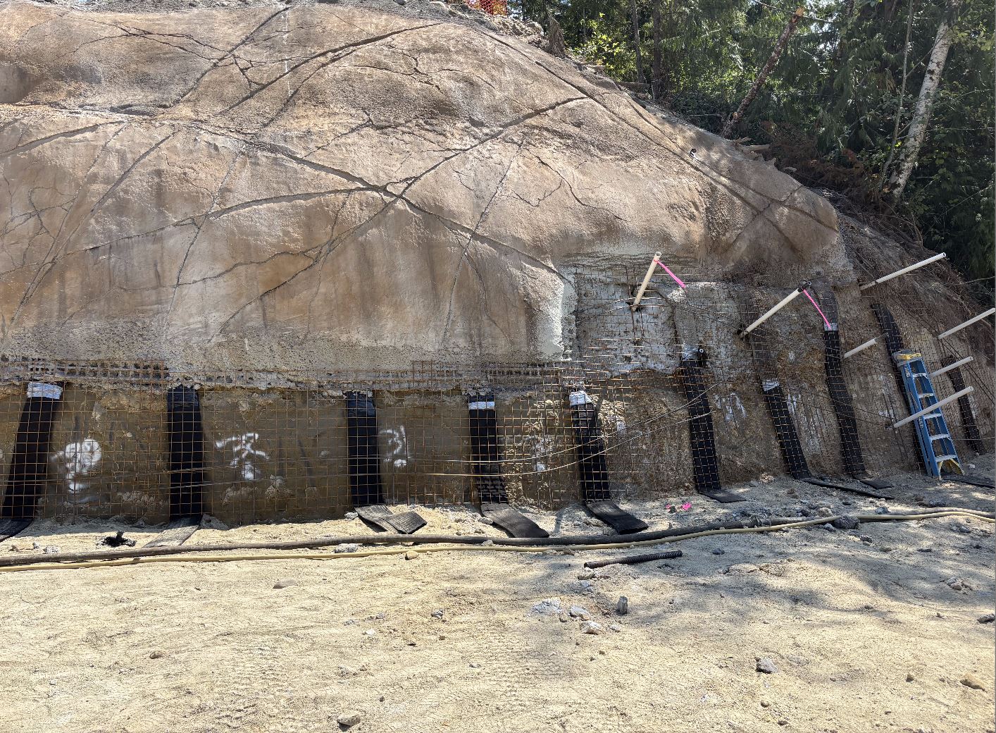 Eatonville Landfill Soil Nail Wall - Geostabilization International