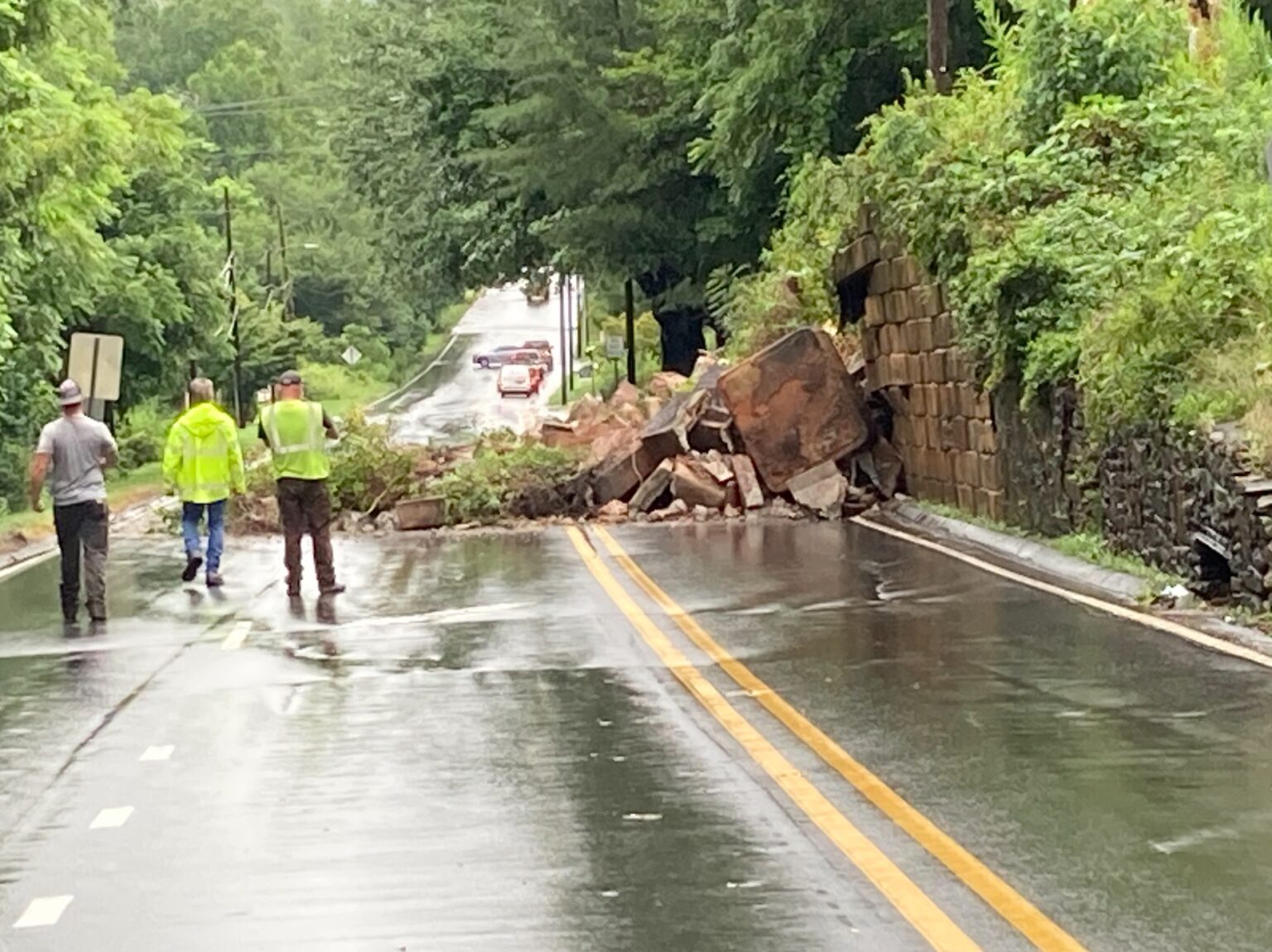 Highway 23 Emergency Slope Stabilization - Geostabilization International