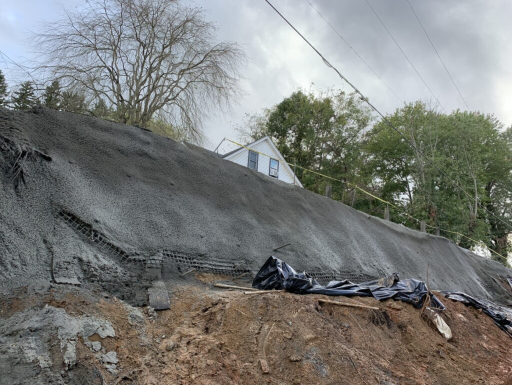 Highway 23 Emergency Slope Stabilization - Geostabilization International