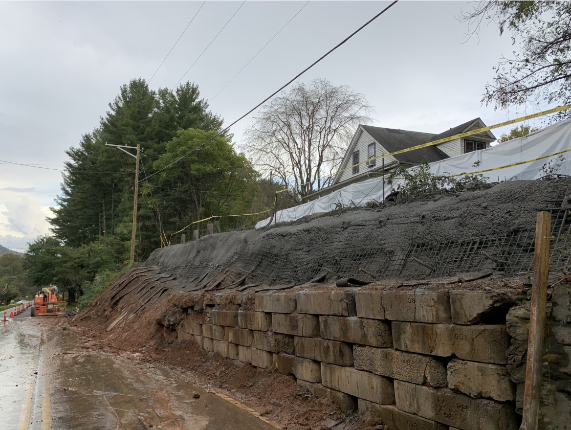Highway 23 Emergency Slope Stabilization - Geostabilization International