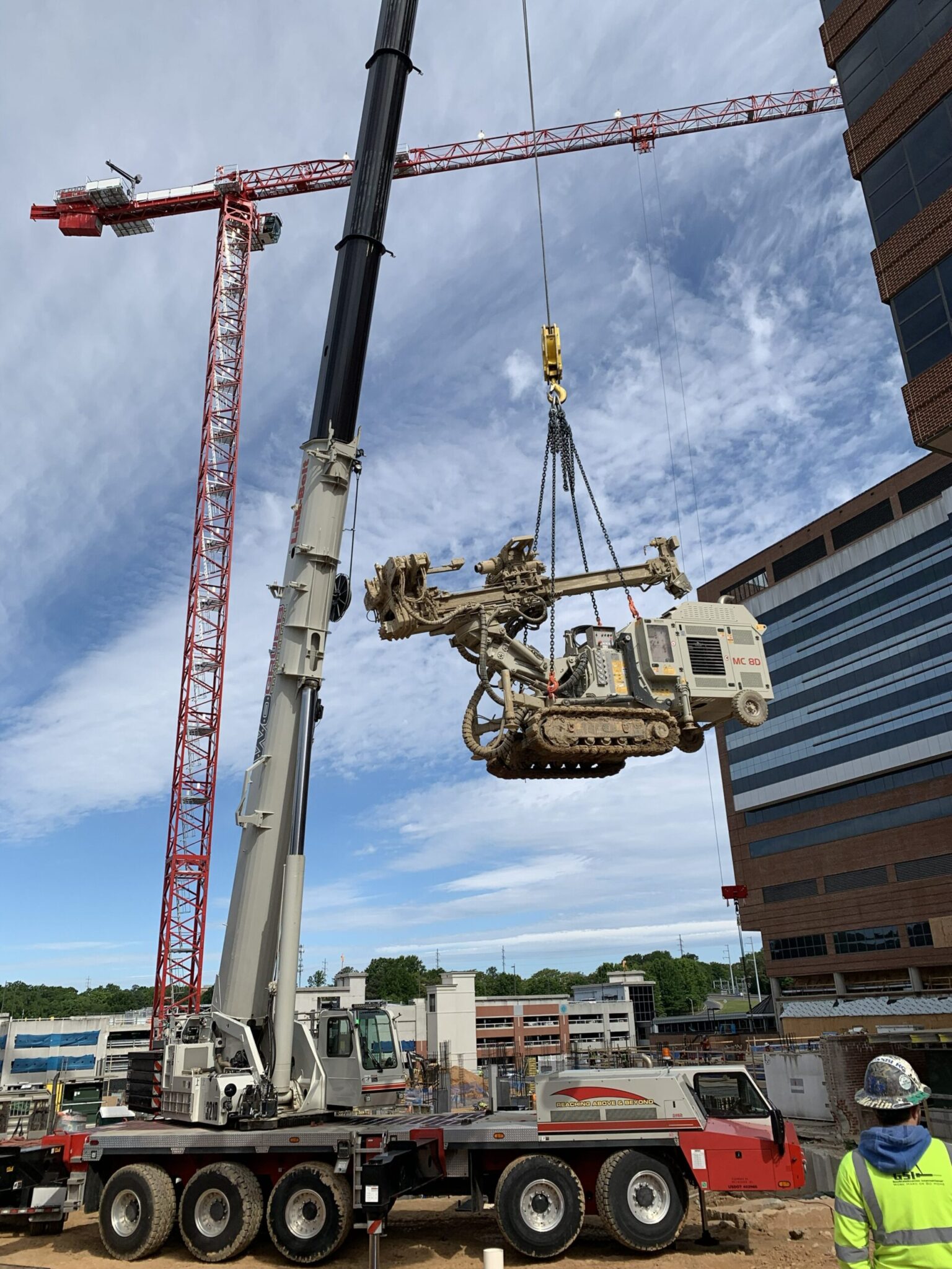 Hospital Limited Access Micropile Foundation - Geostabilization ...